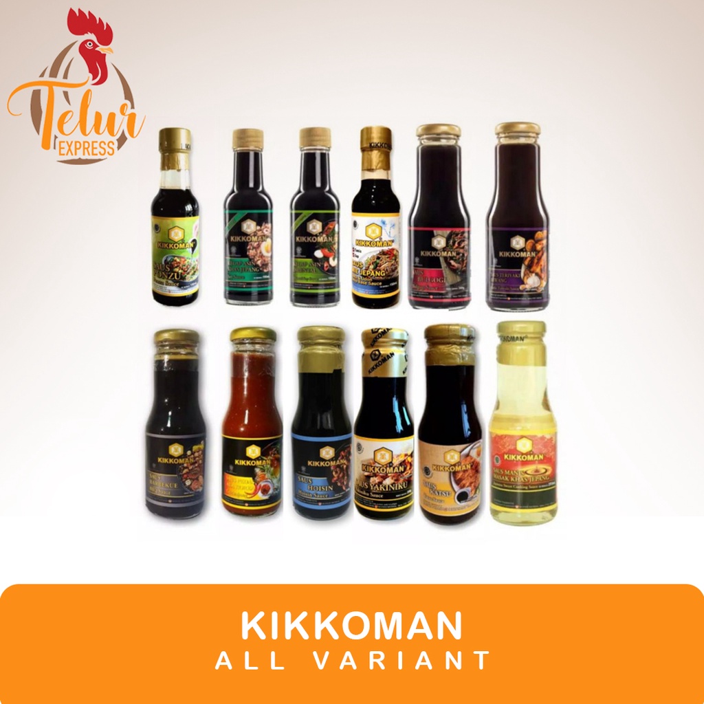 Jual KIKKOMAN KECAP ASIN SAUS BBQ BLACKPEPPER TERIYAKI BULGOGI FISH ...