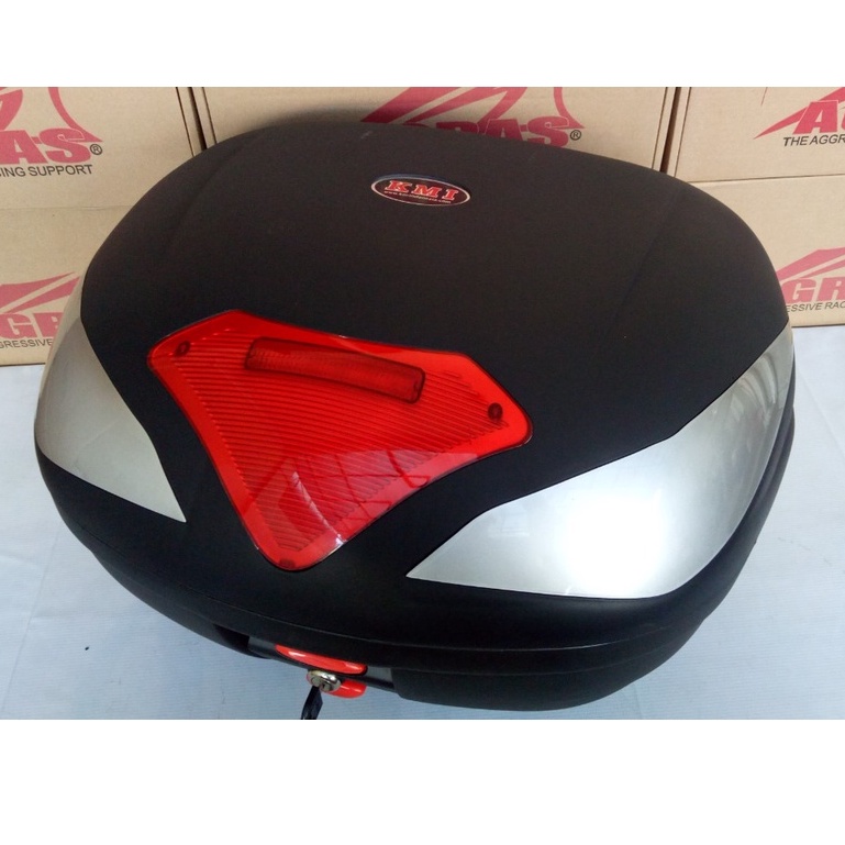 Jual BOX BARANG KMI TYPE 902 / REAR BOX JUMBO UNIVERSAL MOTOR HITAM ...