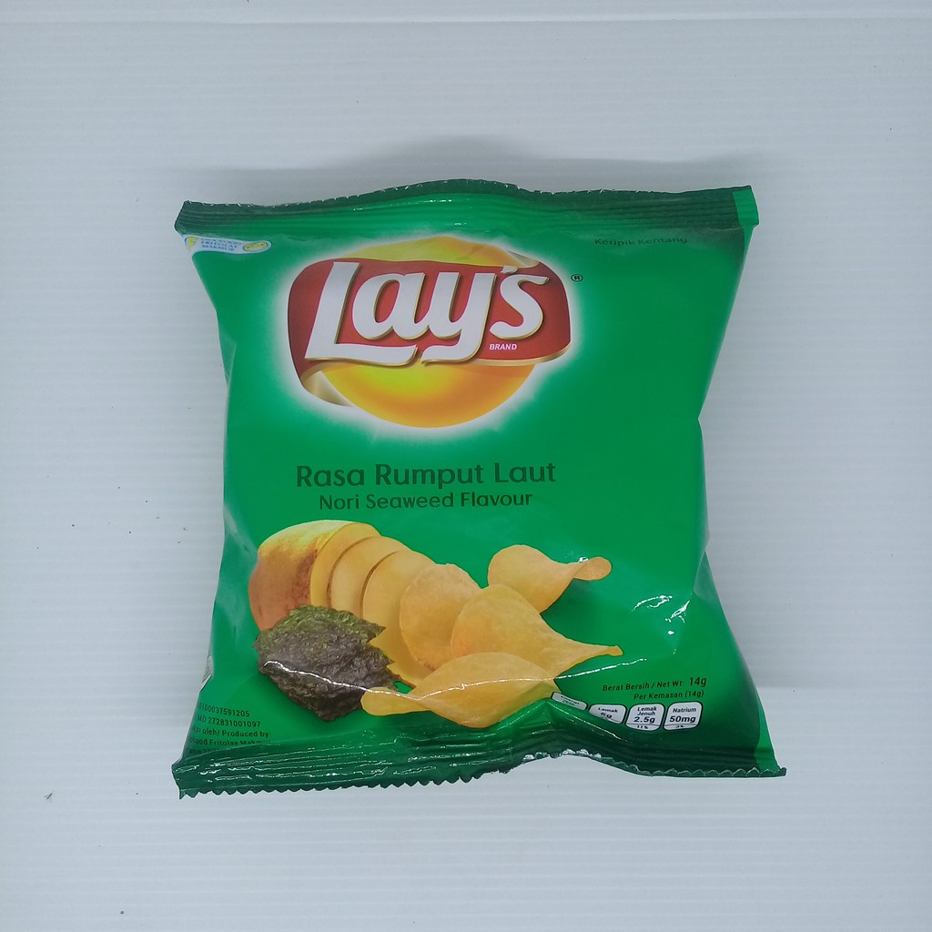 Jual Lays Keripik Kentang Rasa Rumput laut kini menjadi chitato lite 14 gram | Shopee Indonesia