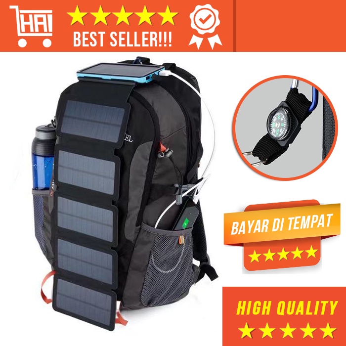 Jual [100% ORI] POWERBANK TENAGA SURYA SOLAR CELL POWERBANK SOLAR CELL ...