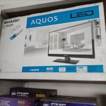 Jual Sharp Aquos LED TV 24inc LC24LE5071 | Shopee Indonesia