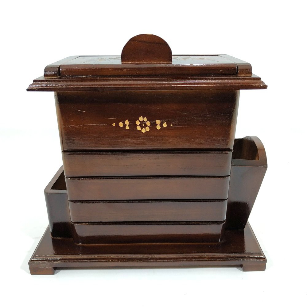 Jual Rak Tempat Sendok Garpu Tusuk Gigi Kayu Jati Unik | Shopee Indonesia
