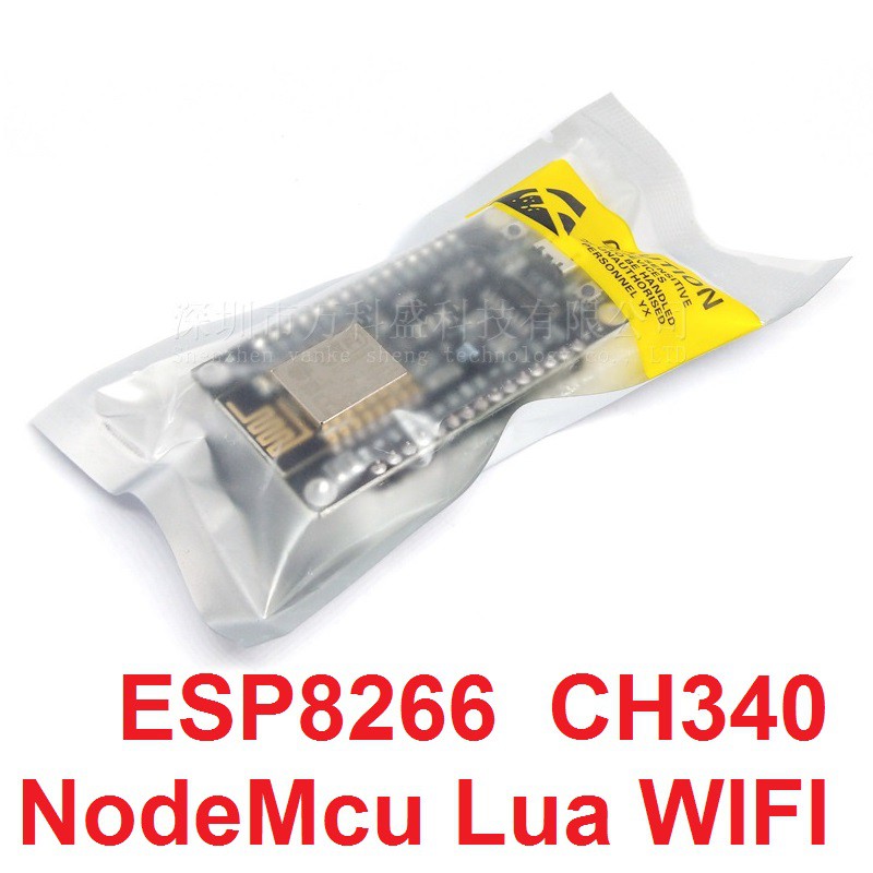 Jual NodeMcu Lua V3 WIFI ESP8266 CH340G Development Board Internet of Things PCB Antenna ESP-12E ...