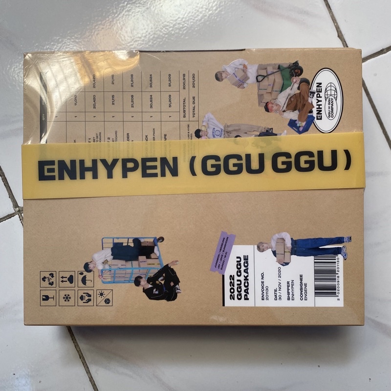 Jual ENHYPEN GGU GGU PACKAGE 2022 SEALED | Shopee Indonesia