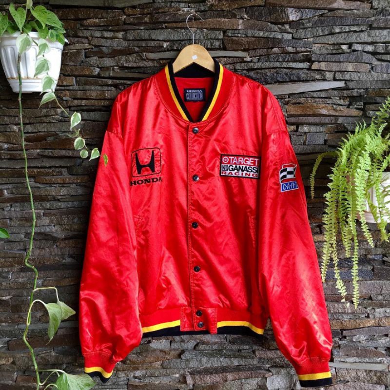 Jual Vintage Honda Collection Varsity Jacket | Shopee Indonesia