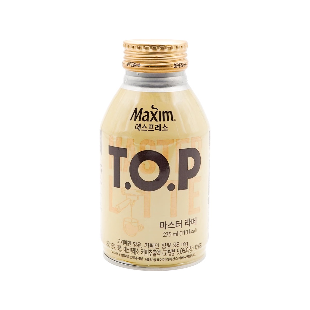 Jual Maxim Top Master Latte 275ml Minuman Kopi Kaleng Korea | Shopee Indonesia