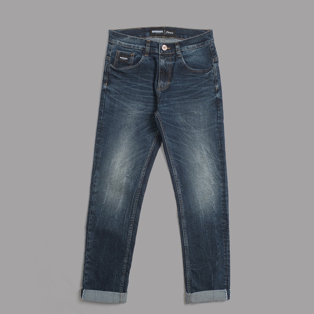 Jual ROCKMAKER CELANA DENIM SLIM FIT SELVEDGE ACCENT OSAKA | Shopee ...