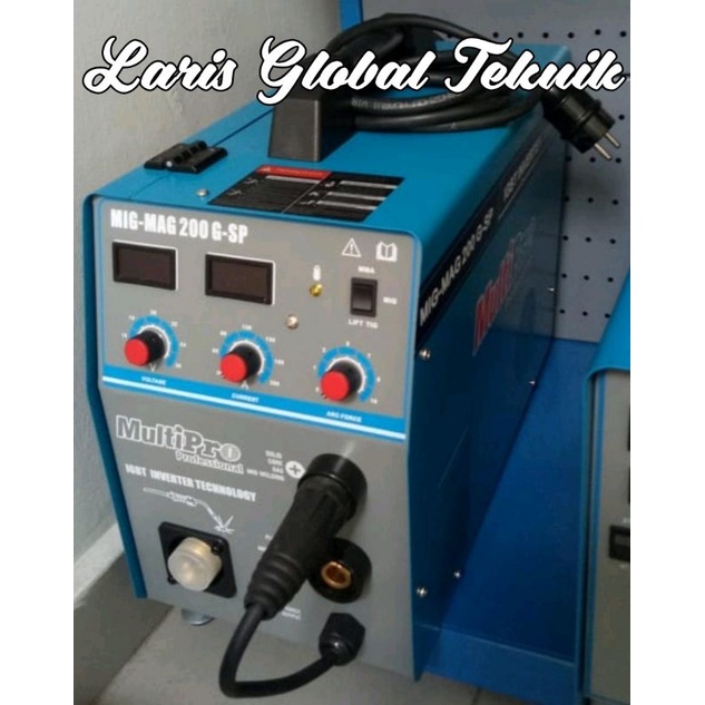 Jual Mesin LAS ARGON MIG MAG 200 G-SP MULTIPRO MIG-MAG 200 GSP | Shopee Indonesia