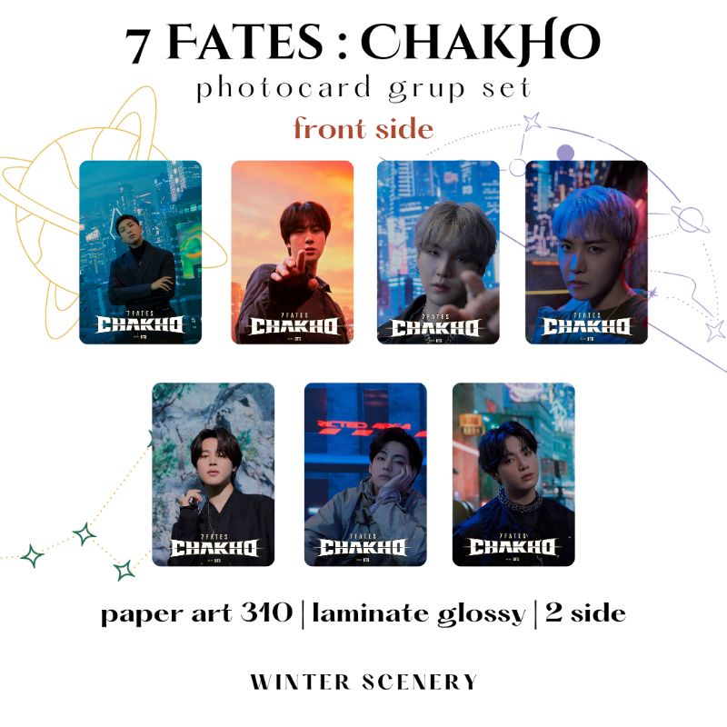 Jual Photocard BTS - 7 Fates Chako Concept Photo | Shopee Indonesia