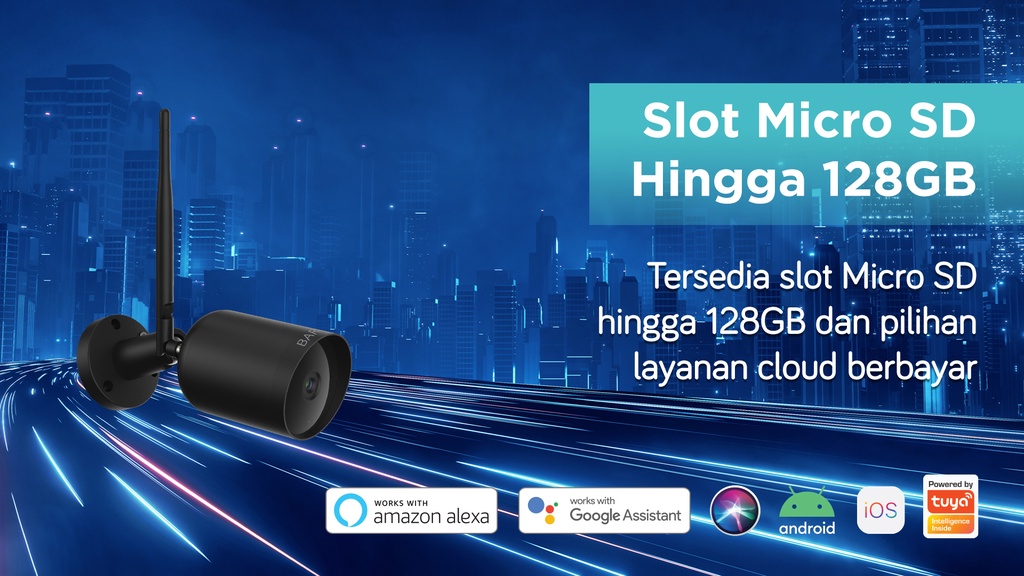 Jual BARDI Smart Outdoor STC IP Camera CCTV Wifi IoT Home Automation ...