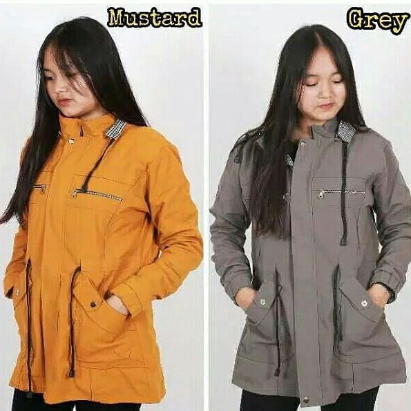 Jual Jaket Parka Kanvas Cewek 05 | Shopee Indonesia