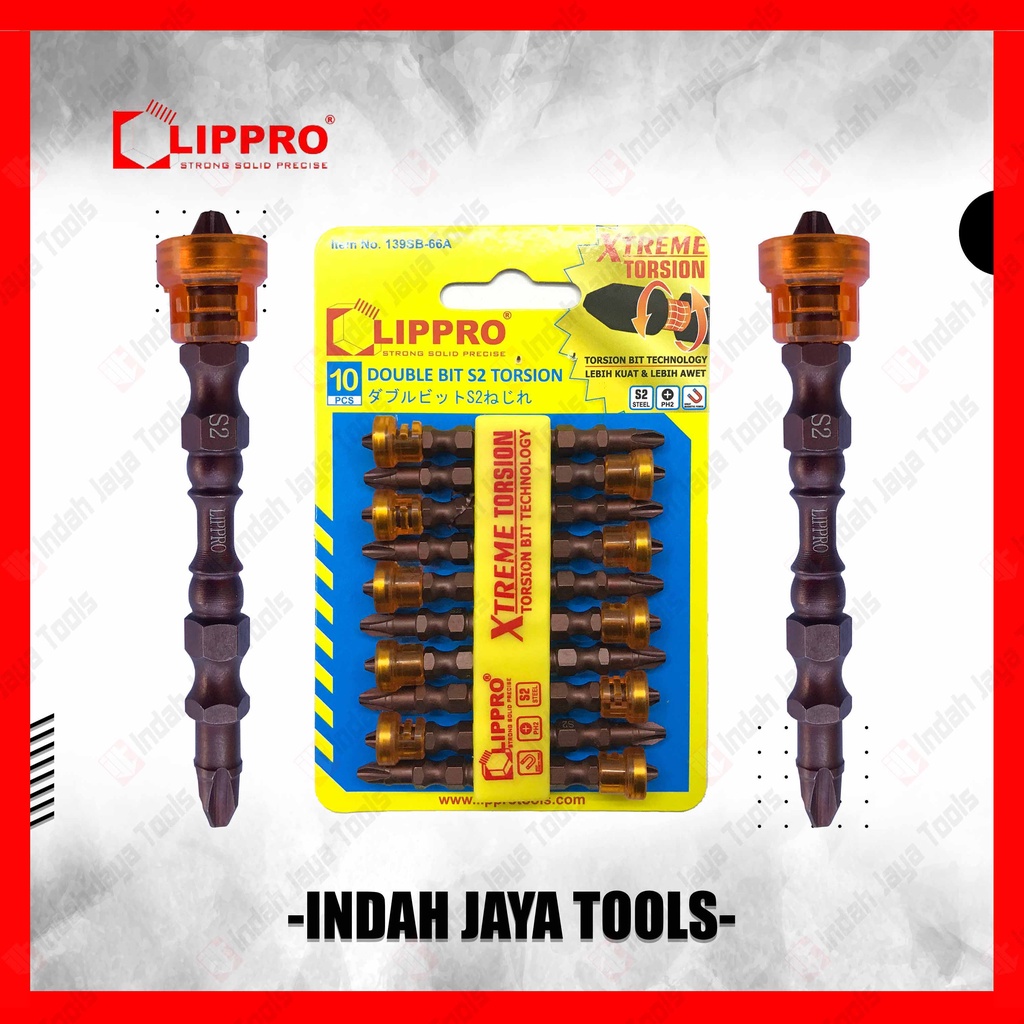 Jual LIPPRO 66A Mata Obeng Angin MAGNET PLUS PH2 x 65 mm Magnetic ...