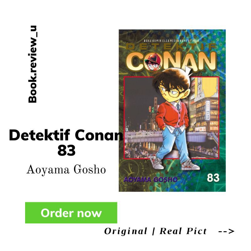 Jual BUKU KOMIK DETEKTIF CONAN 83 | 100% ORIGINAL | AOYAMA GOSHO | Shopee Indonesia