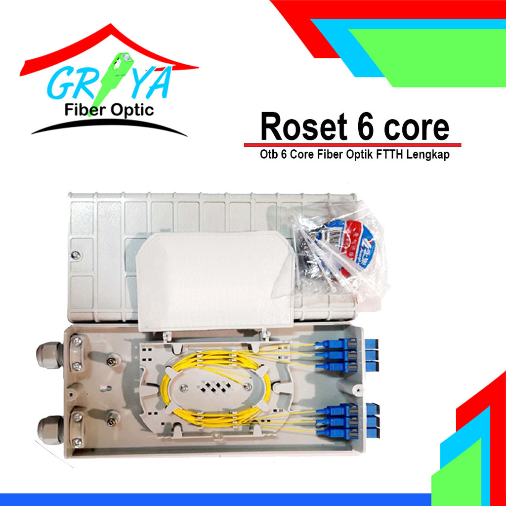 Jual Otb 6 Core/ Roset 6 Core/ Roset FTTH 6 Core/ ODF Fiber Optik FTTH ...