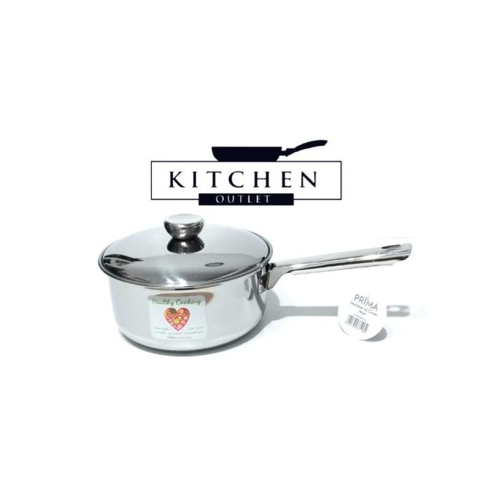 Jual Bima Panci Prima Saucepan 18 Cm Stainless Steel | Shopee Indonesia