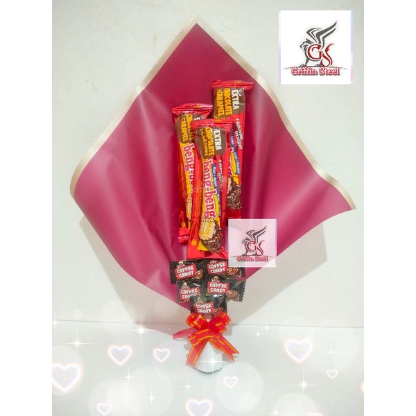 Jual Snack buket / bouquet beng beng permen kopi snack hadiah hampers ...