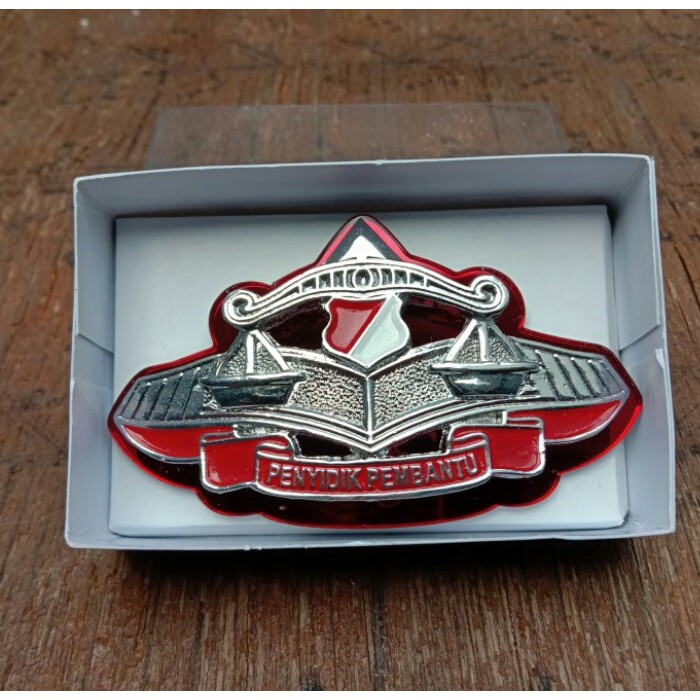 Jual pin pdh polri-ping wing penyidik magnet/brevet penyidik magnet ...