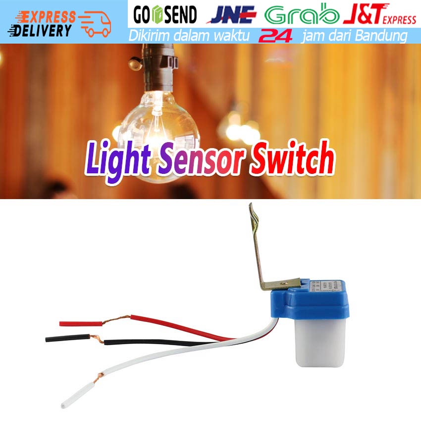 Jual 10A AS-2210 Photocell Fotosel Sensor Cahaya Lampu LED Saklar ...