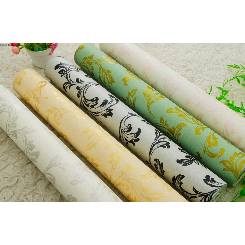 Jual New bee wallpaper dinding premium ukuran 53cm x10m tanpa perekat ...