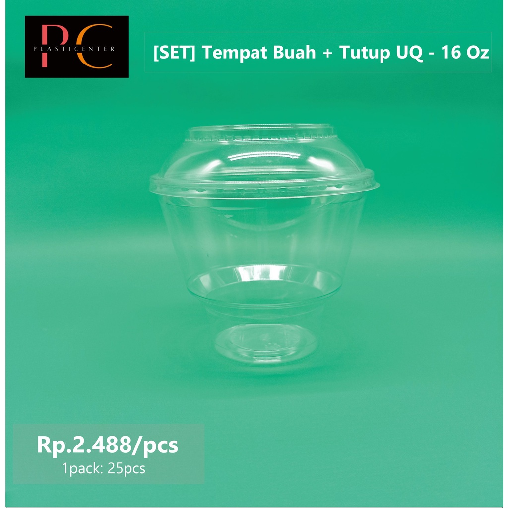 Jual Kotak Buah Unik / Tempat Buah Unik / Salad Box Unik / Tempat Ice ...