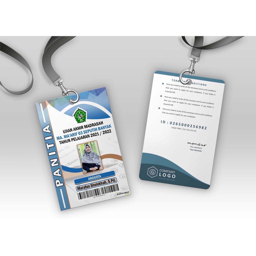 Jual Jasa Desain Id Card | Name Tag | Shopee Indonesia