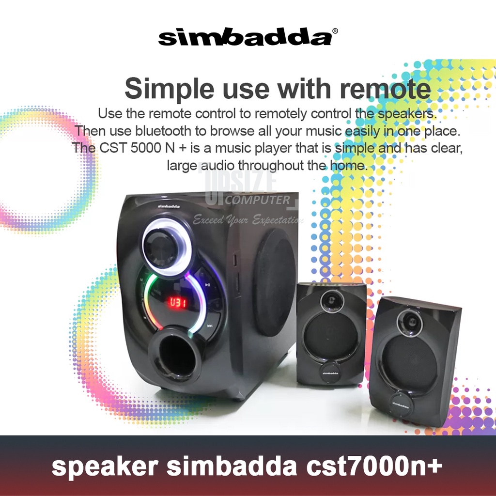 Jual speaker simbadda cst7000n+ | Shopee Indonesia