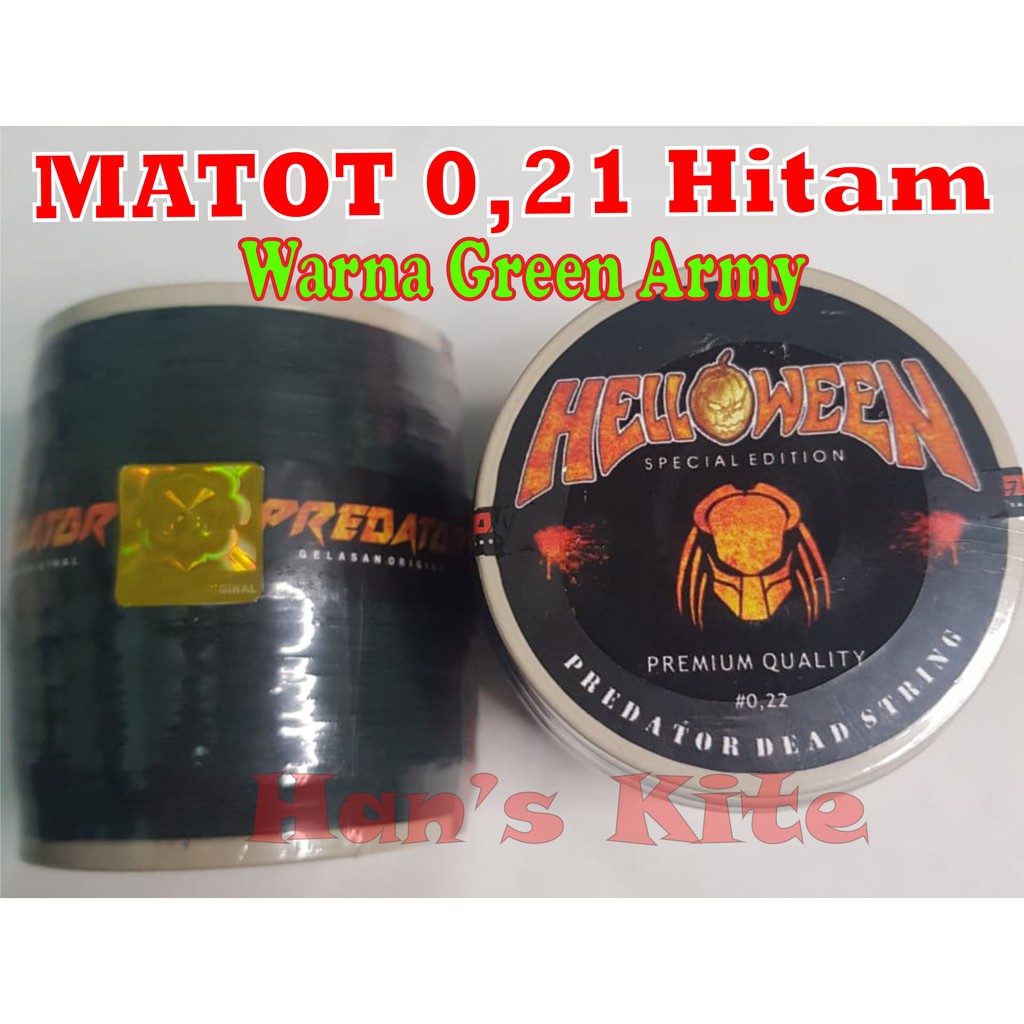 Jual FULL TREATMENT Gelasan PREDATOR Helloween 0,21 Formula Khusus ...