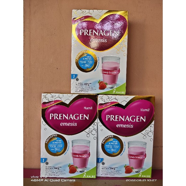 Jual Prenagen emesis strawberry 180 gr | Shopee Indonesia