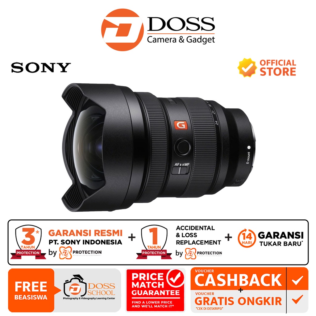 Jual Sony FE 12-24mm F2.8 GM / Sony SEL 1224GM | Shopee Indonesia