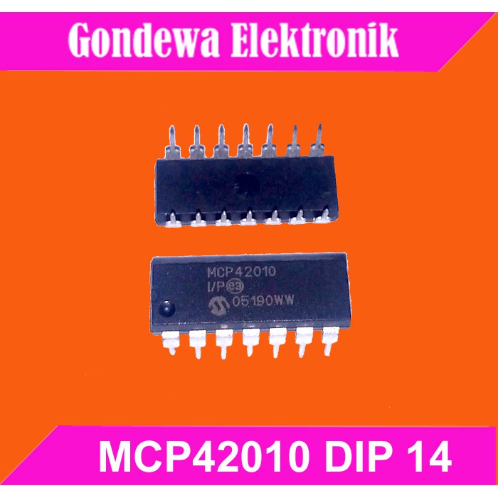 Jual MCP42010 IC Potensio digital 10K. Dual digital potentiometer with SPI | Shopee Indonesia