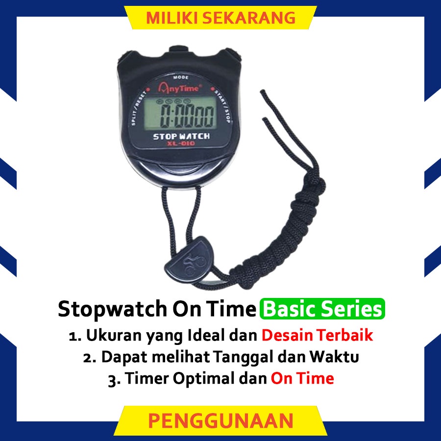 Jual Stopwatch Timer Stopwatch Study Stopwatch Digital Multifungsi ...