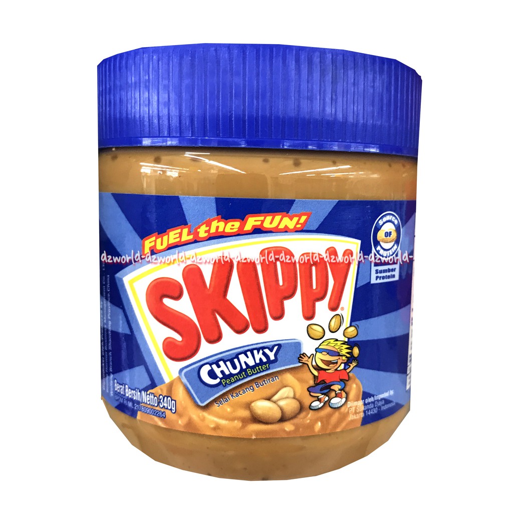 Jual Skippy Chunky 340gr Selai Dengan Butiran Kacang Selai Kacang Selai ...