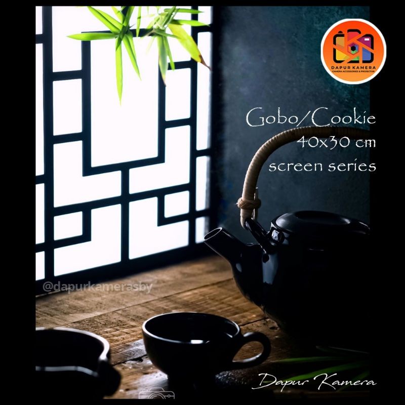 Jual Gobo Screen Series 40x30 cm - Properti Foto - Photo Props - Cookie ...