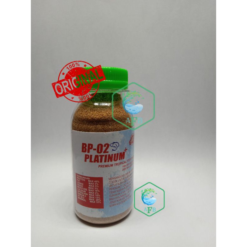 Jual BP02 PLATINUM SPESIALIS PAKAN BURAYAK 50 GR | Shopee Indonesia