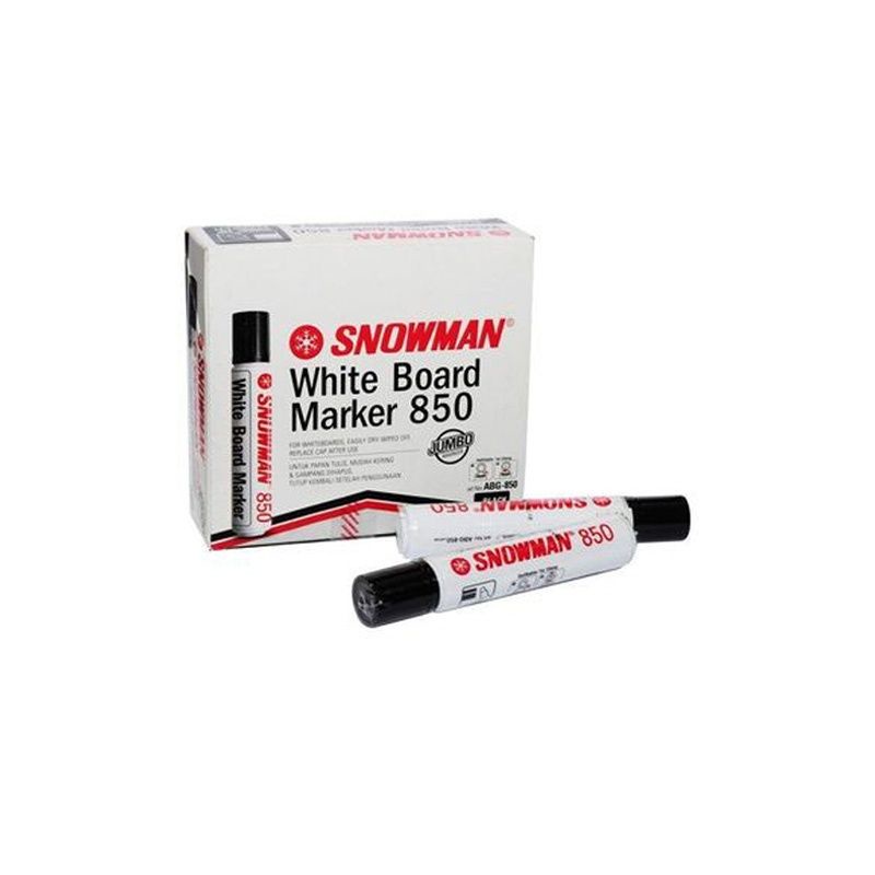 Jual spidol snowman white board -850 (harga satuan) | Shopee Indonesia