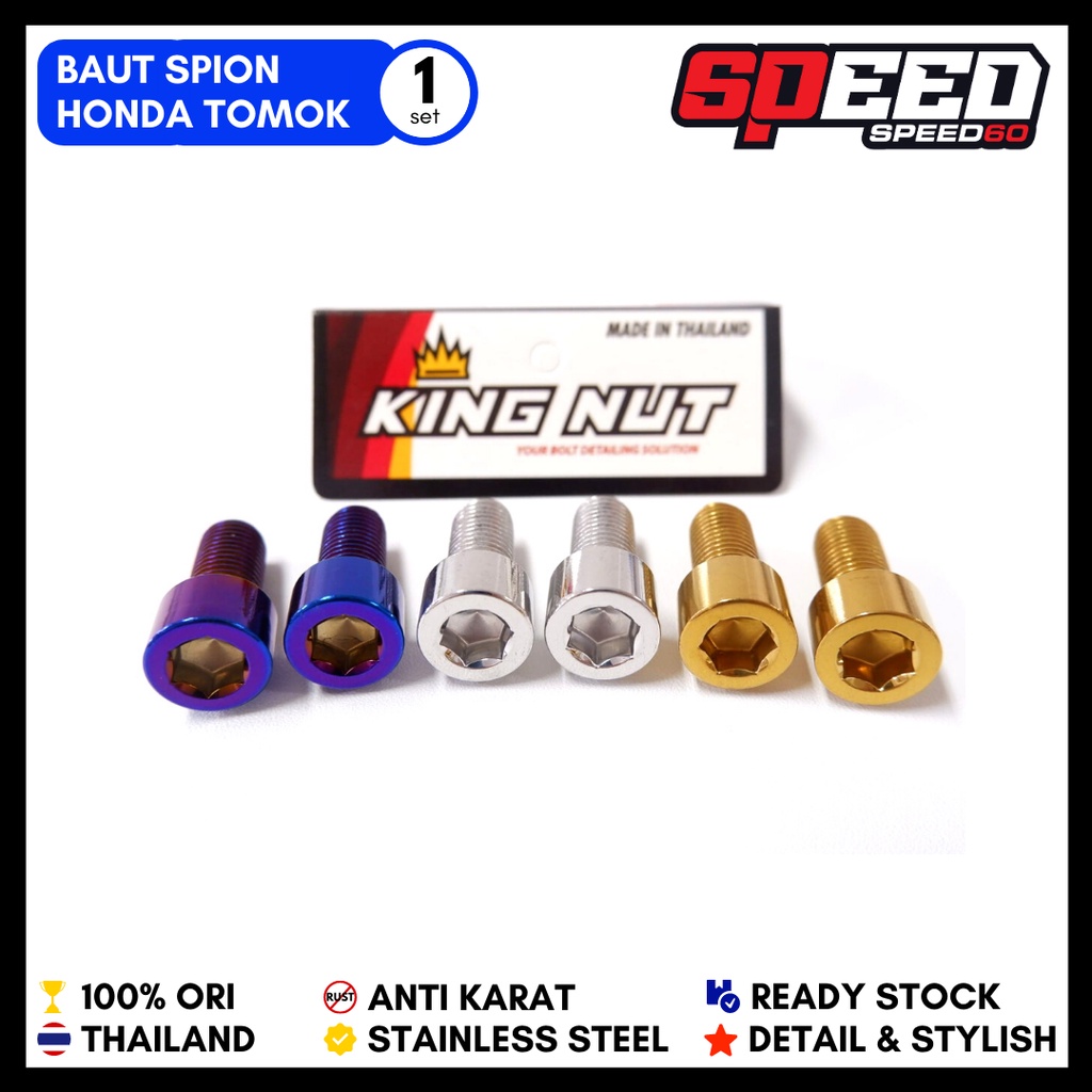 Jual Probolt Baut Tutup Spion Tomo Tomok Panjang Tambahan Breket Tabung ...