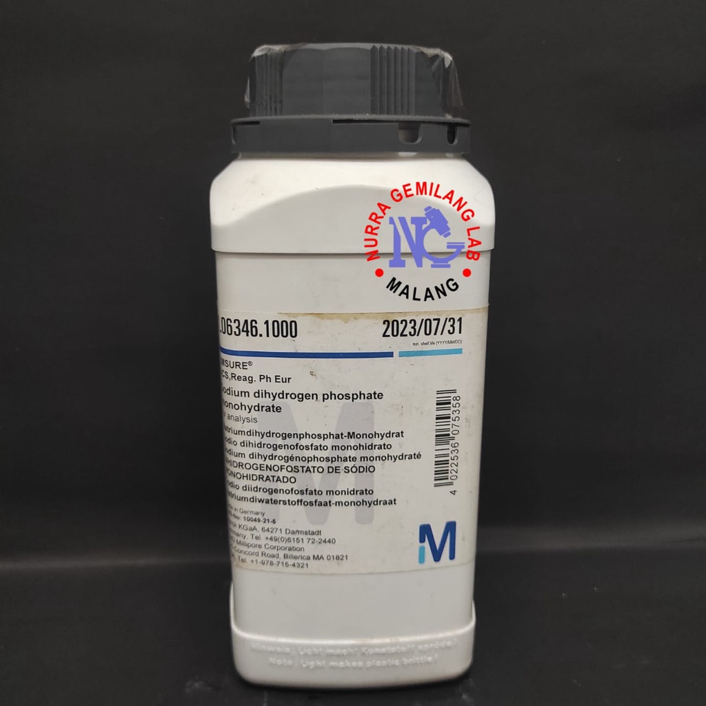 Jual Sodium dihydrogen phosphate monohydrate NaH2PO4 MERCK 1.06346.1000 ...