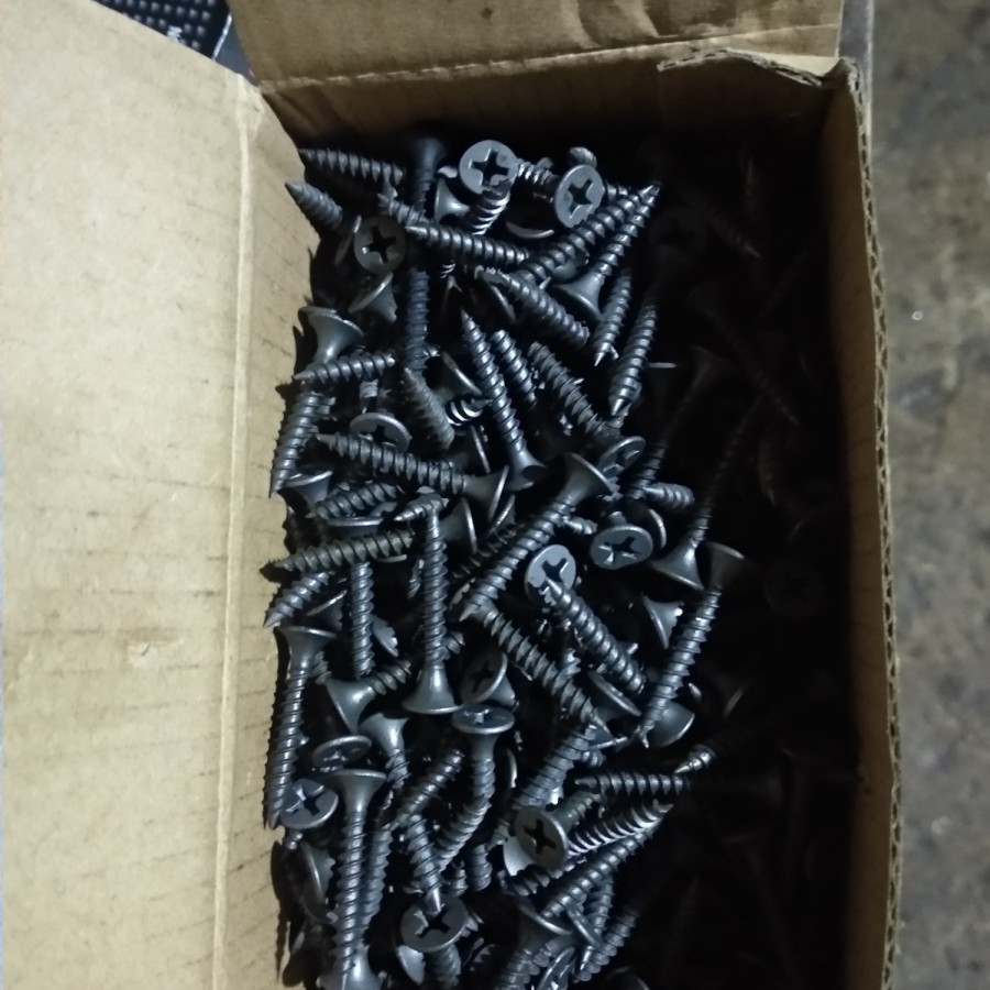 Jual Sekrup Gypsum 6x1 / Sekrup Gipsum / Drywall Screw / Baut + | Shopee Indonesia