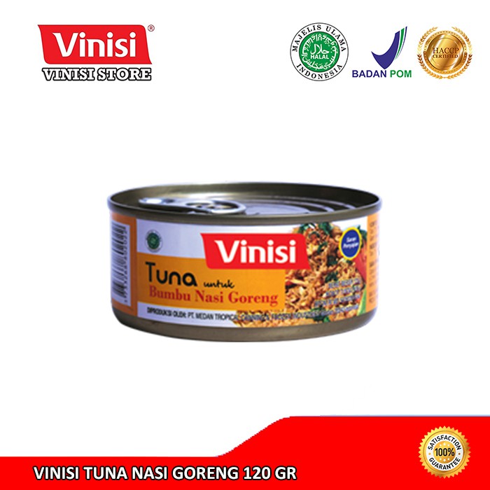 Jual Vinisi Bumbu Nasi Goreng Tuna 120 Gr / Ikan Tuna / Tuna Kaleng ...