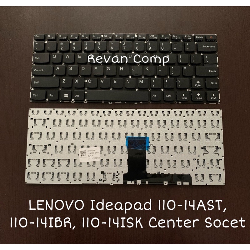 Jual keyboard LENOVO Ideapad 110-14AST, 110-14IBR, 110-14ISK Power ...