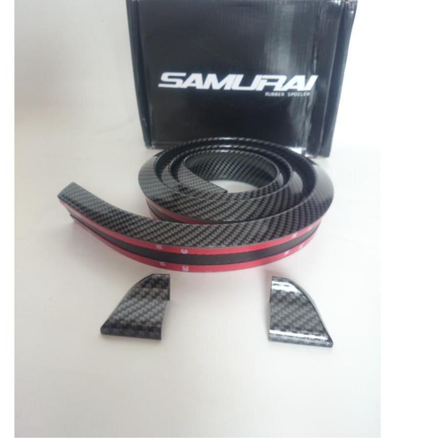 Jual SAMURAI Ductail Carbon Ducktail Karbon 3D / Rubber Spoiler ...