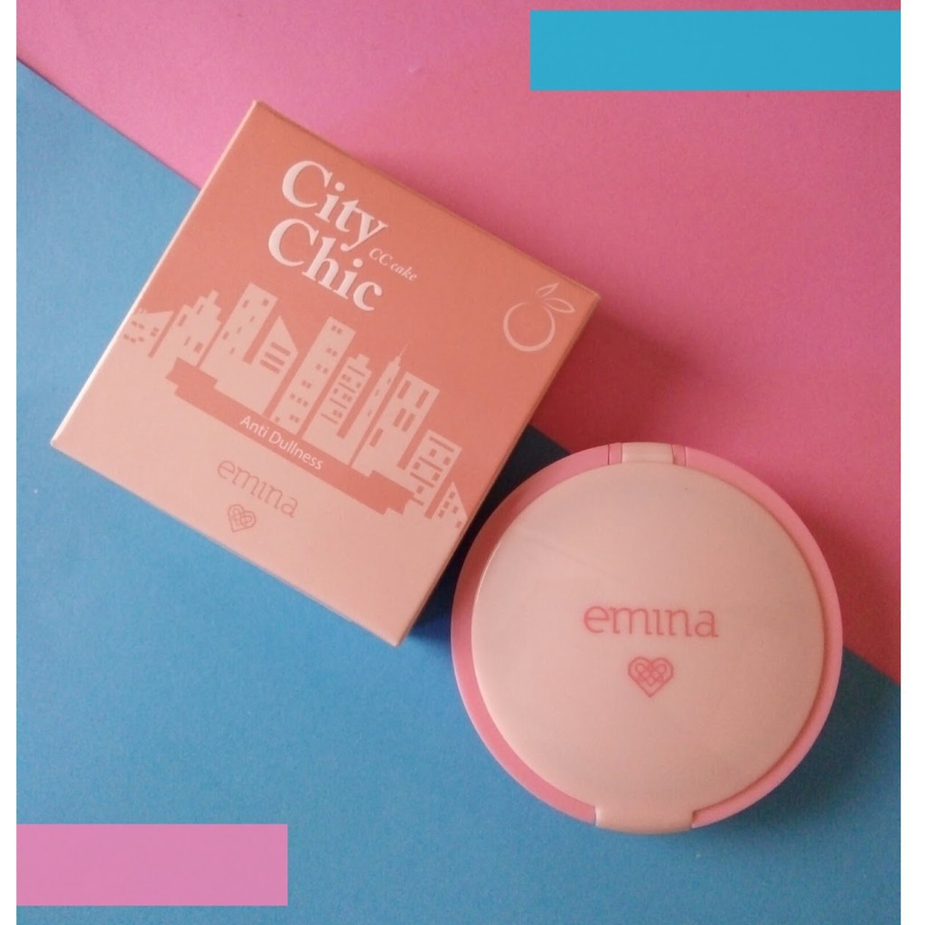 Jual Emina City Chic CC Cake (TWC) | Shopee Indonesia