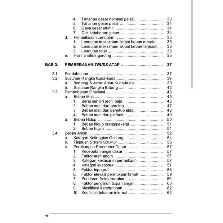 Jual Buku teknik sipil desain struktur bangunan atap rangka baja sesuai ...