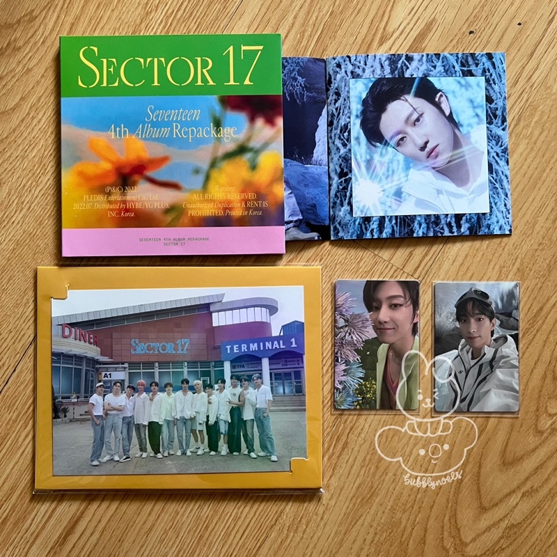 Jual Album Seventeen SVT Repackage Sector 17 Compact ver. UNSEALED Fullset | Shopee Indonesia