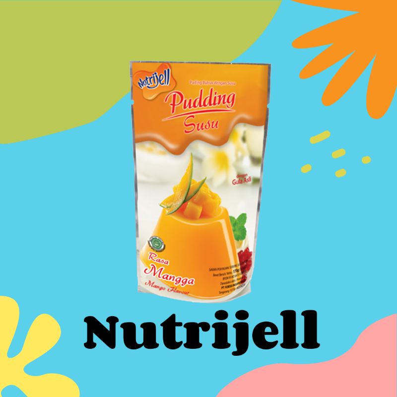 Jual Pudding Susu rasa mangga Nutrijell 170gr | Shopee Indonesia