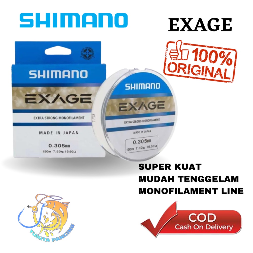 Jual Senar Pancing Super Kuat Shimano Exage | Shopee Indonesia
