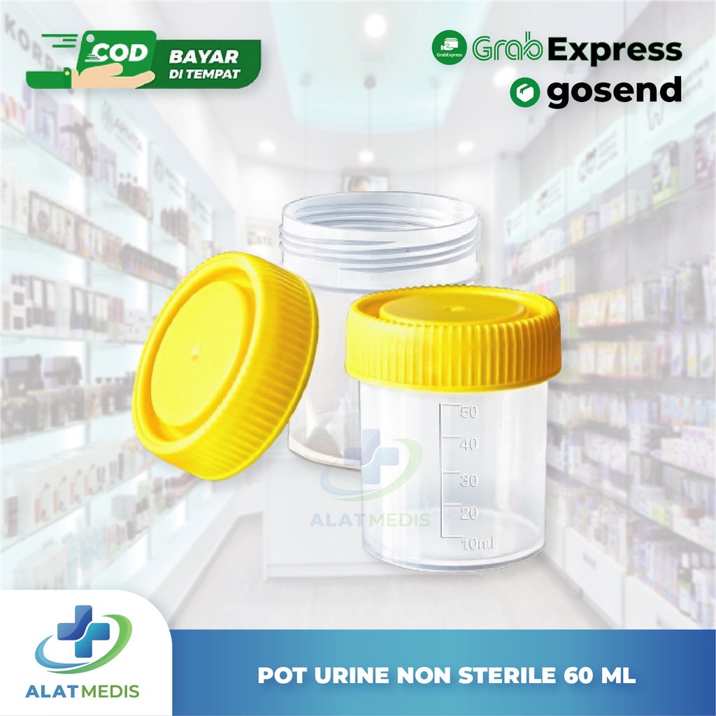 Jual Pot Urine non steril onemed 60ml | Shopee Indonesia
