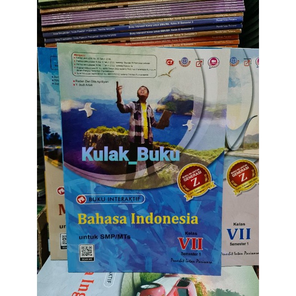 Jual Buku kurikulum merdeka belajar PR/LKS interaktif bahasa indonesia SMP kelas VII,7 Semester ...