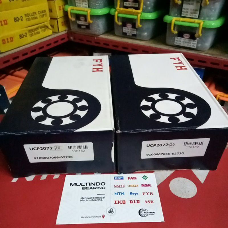 Jual Bearing PILLOW BLOCK UCP 207-20 As 1 1/4 inch FYH JAPAN ORIGINAL | Shopee Indonesia