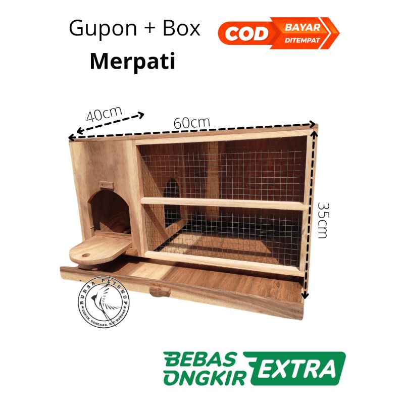 Jual Gupon + Box / Pagupon / tong dara / Box ternak merpati | Shopee ...